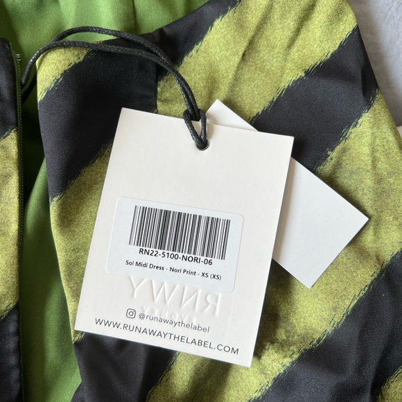 Runaway The Label | Dresses | Nwt Sol Midi Dress Xs Runaway The Label ...